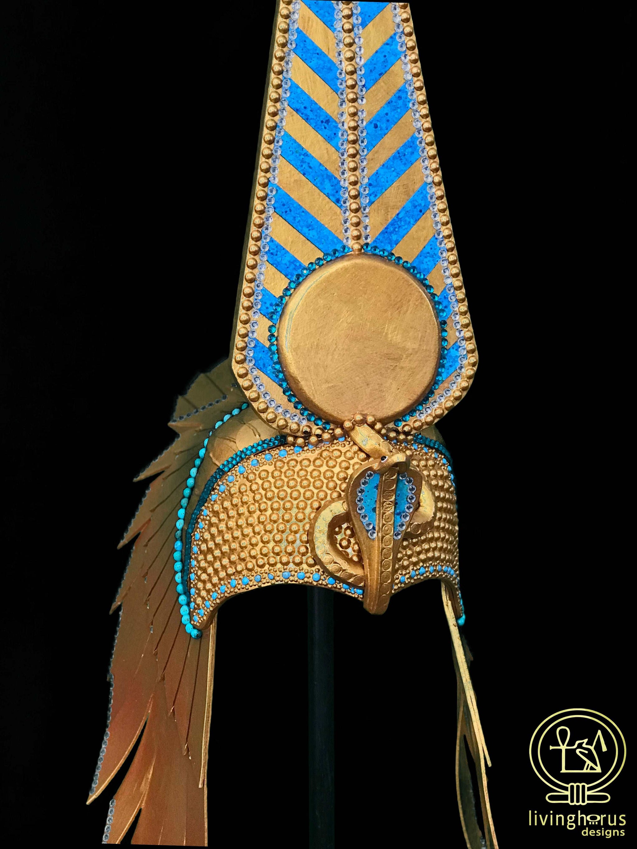 Handcrafted Ancient Egyptian Crown of Cleopatra Replica - Regal Costum ...