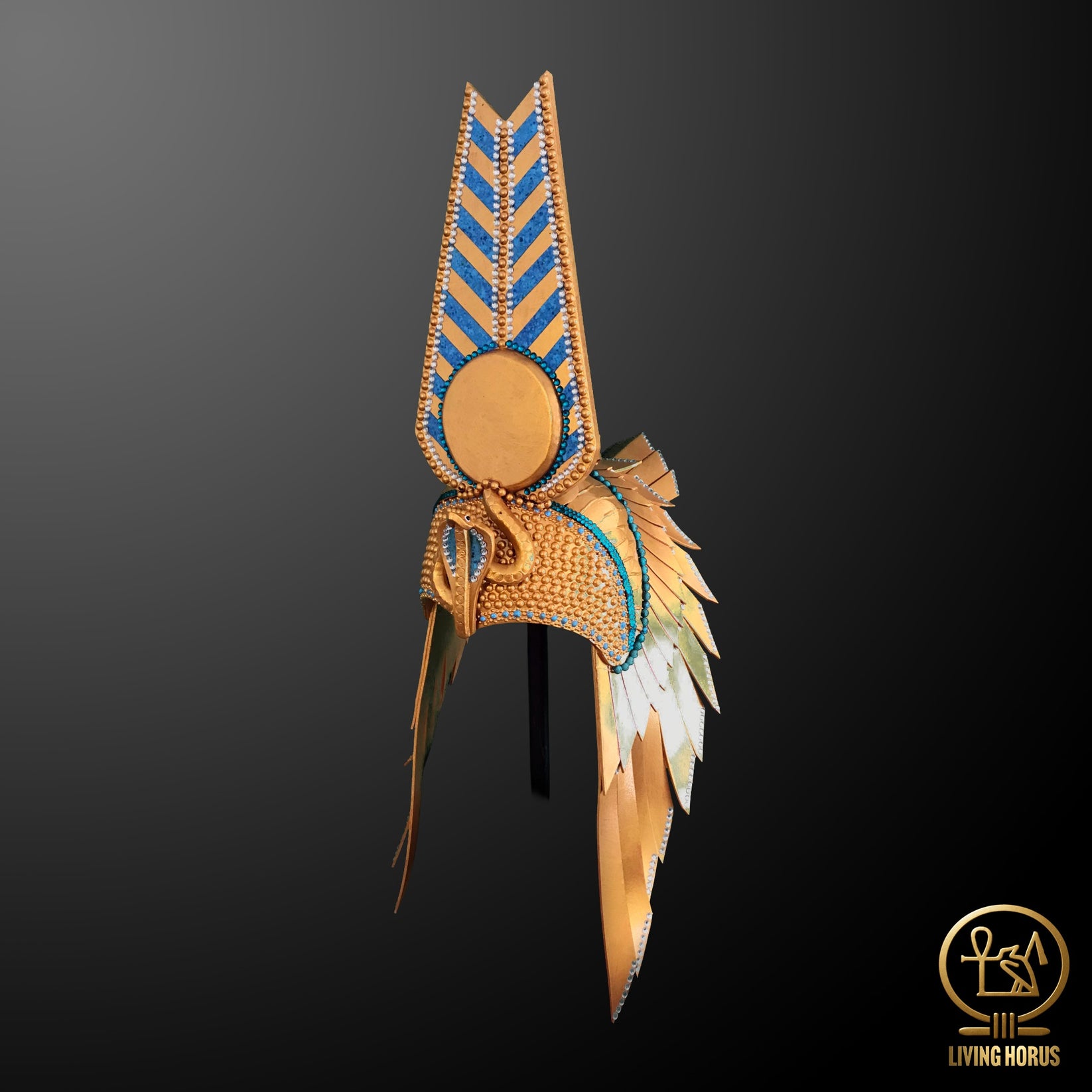 Handcrafted Ancient Egyptian Crown of Cleopatra Replica - Regal Costum ...