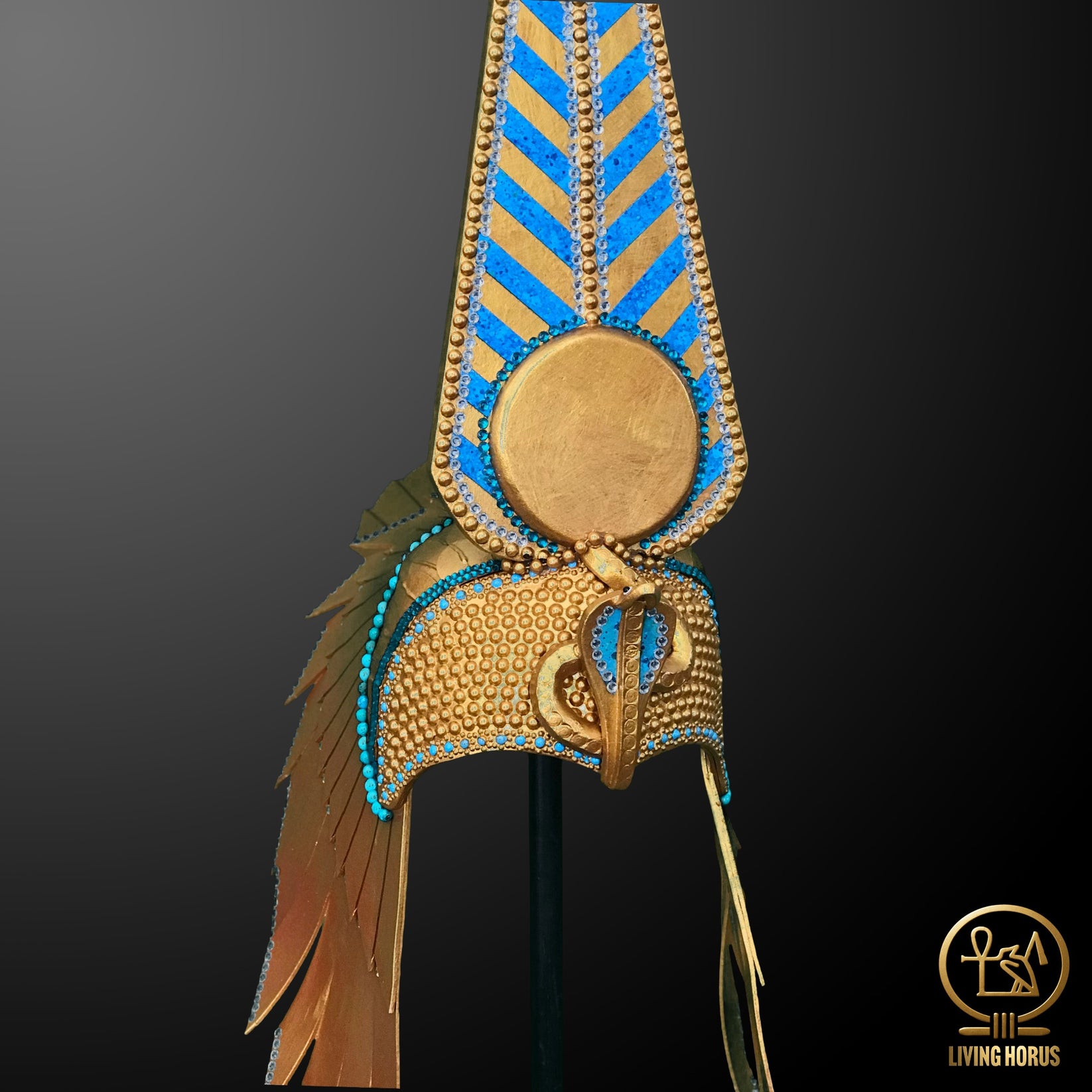 Handcrafted Ancient Egyptian Crown of Cleopatra Replica - Regal Costum ...